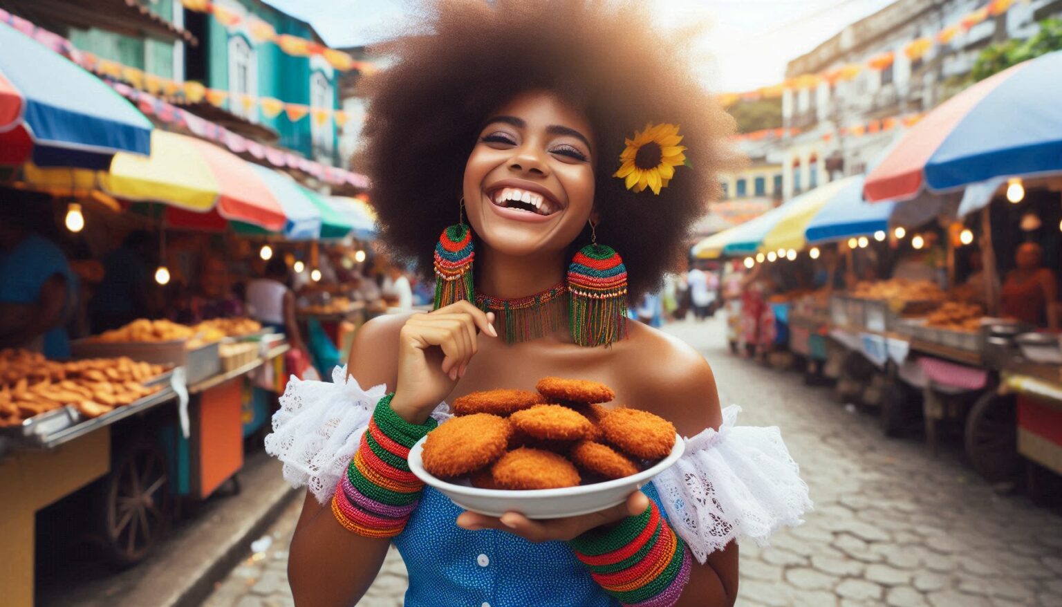 25 de novembro é o Dia da Baiana de Acarajé